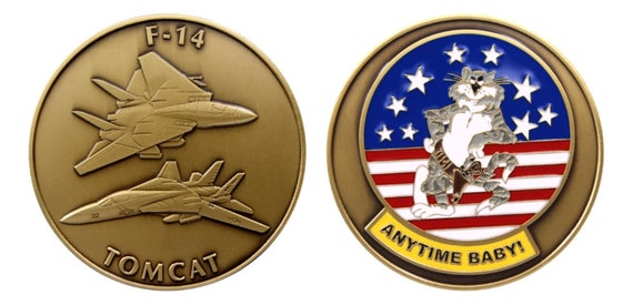 Grumman F-14 Tomcat Challenge Coin CC-F-14 - Etsy