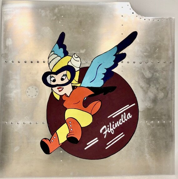 Nose Art Panel Fifinella Women Airforce Service Pilots | Etsy