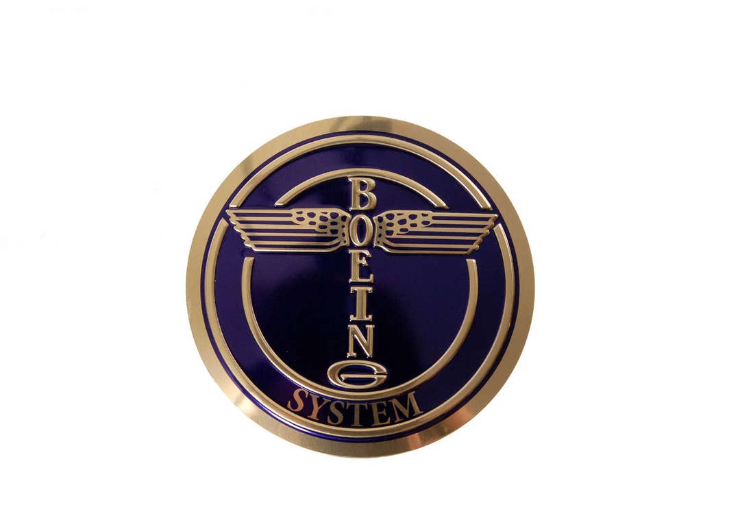 Boeing System Emblem, 4" EMB-0101 - Etsy