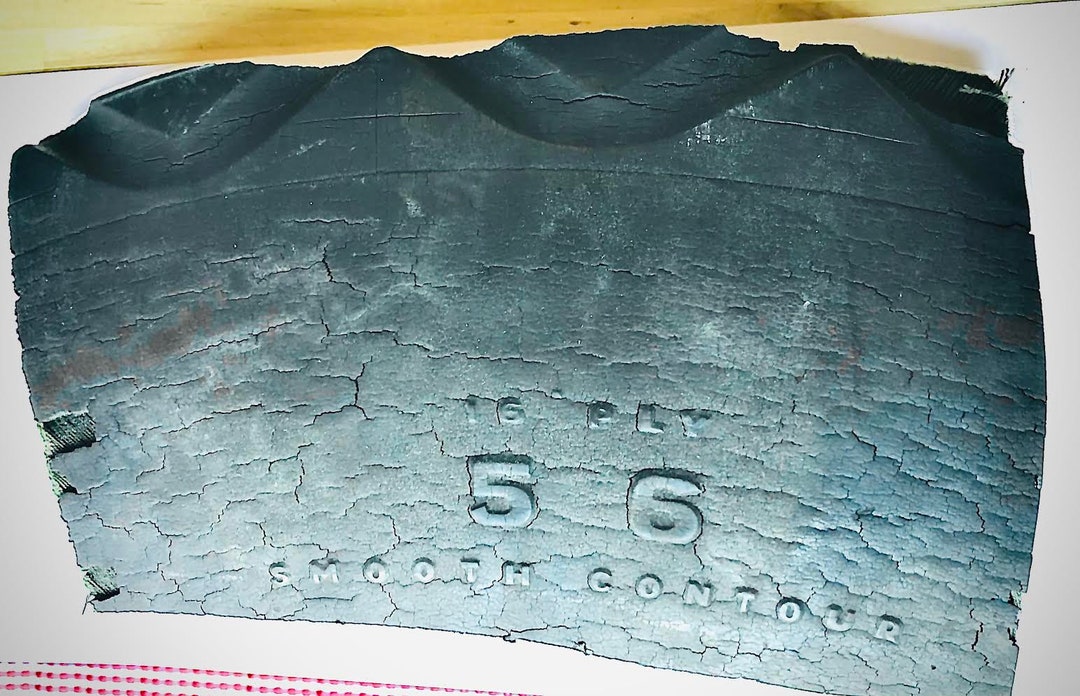 Boeing B-17E Flying Fortress desert Rat Tire Fragment TF-0104 - Etsy