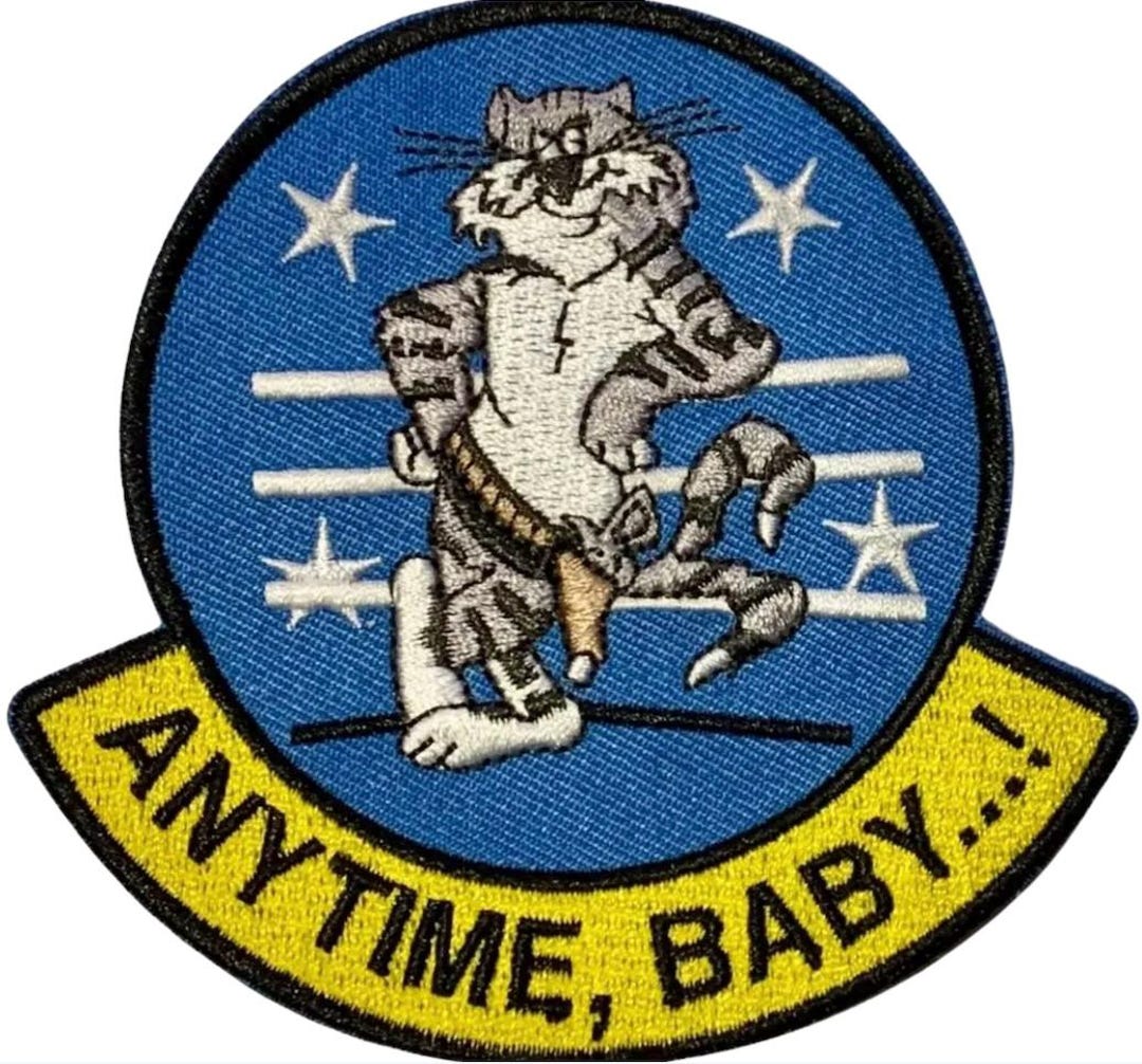 Grumman F-14 Tomcat 3 1/2" Embroidered Patch PAT-0145 - Etsy Canada