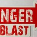 Danger, Jet Blast Metal Sign SIG-0508 - Etsy