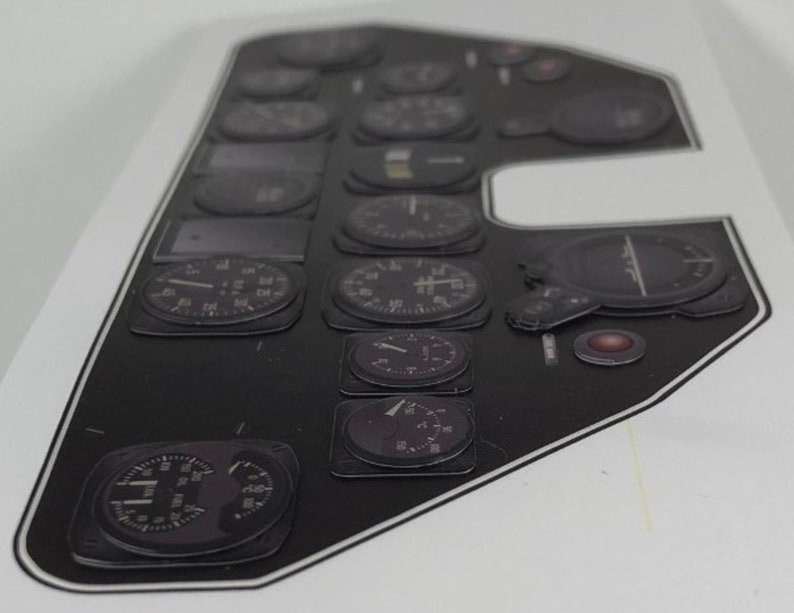 Miniature Curtiss P-40 Warhawk Instrument Panel MIN-P-40 - Etsy