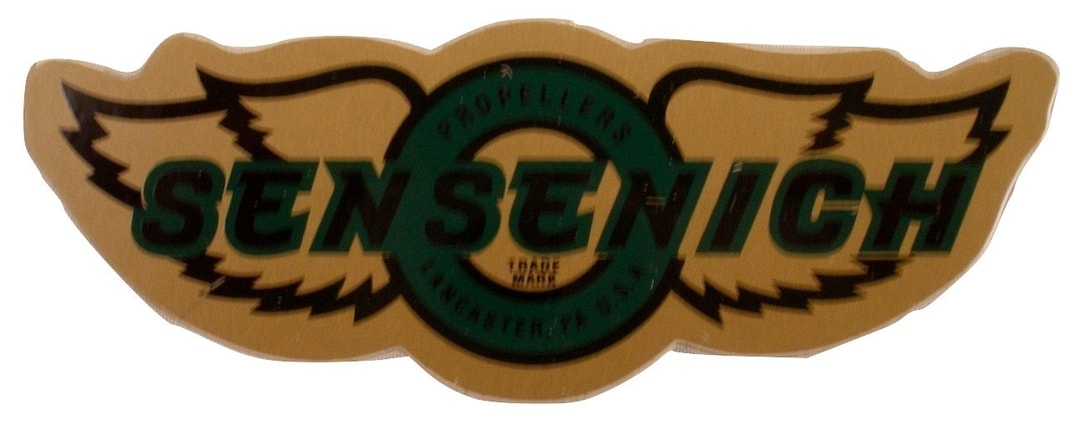 Sensenich Propeller Decal 4" X 1.5" DEC-0104 - Etsy