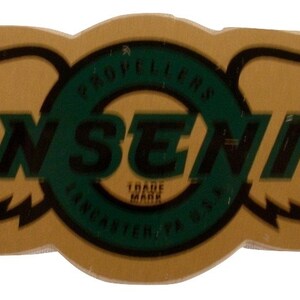 Sensenich Propeller Decal 4" X 1.5" DEC-0104 - Etsy