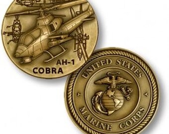 Marine Father Coin - Etsy