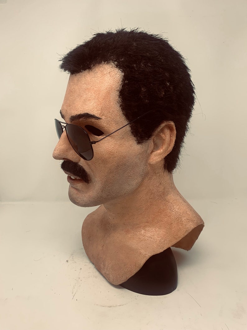 Freddie Mercury Mask - Etsy