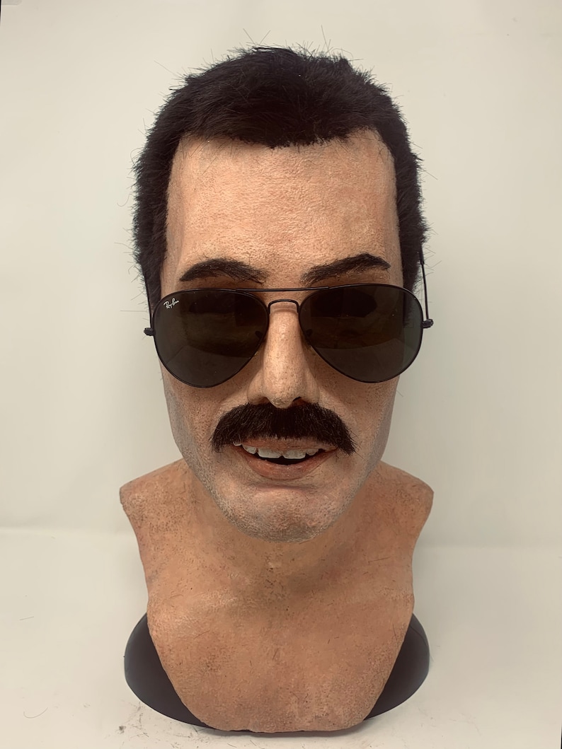 Freddie Mercury Mask - Etsy