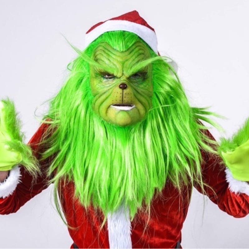 Grinch Mask - Etsy