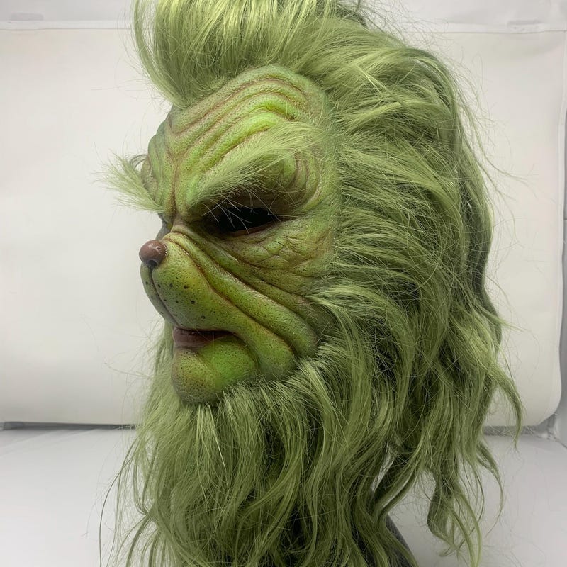 Grinch Mask - Etsy