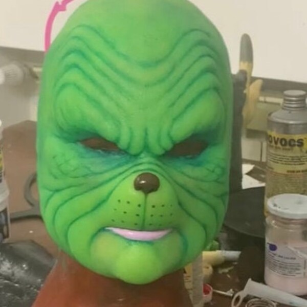 Grinch Mask Svg - Etsy