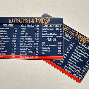 DCL Navcard® Cruise Deck Wayfinding Card for the Magic | Wonder | Dream ...