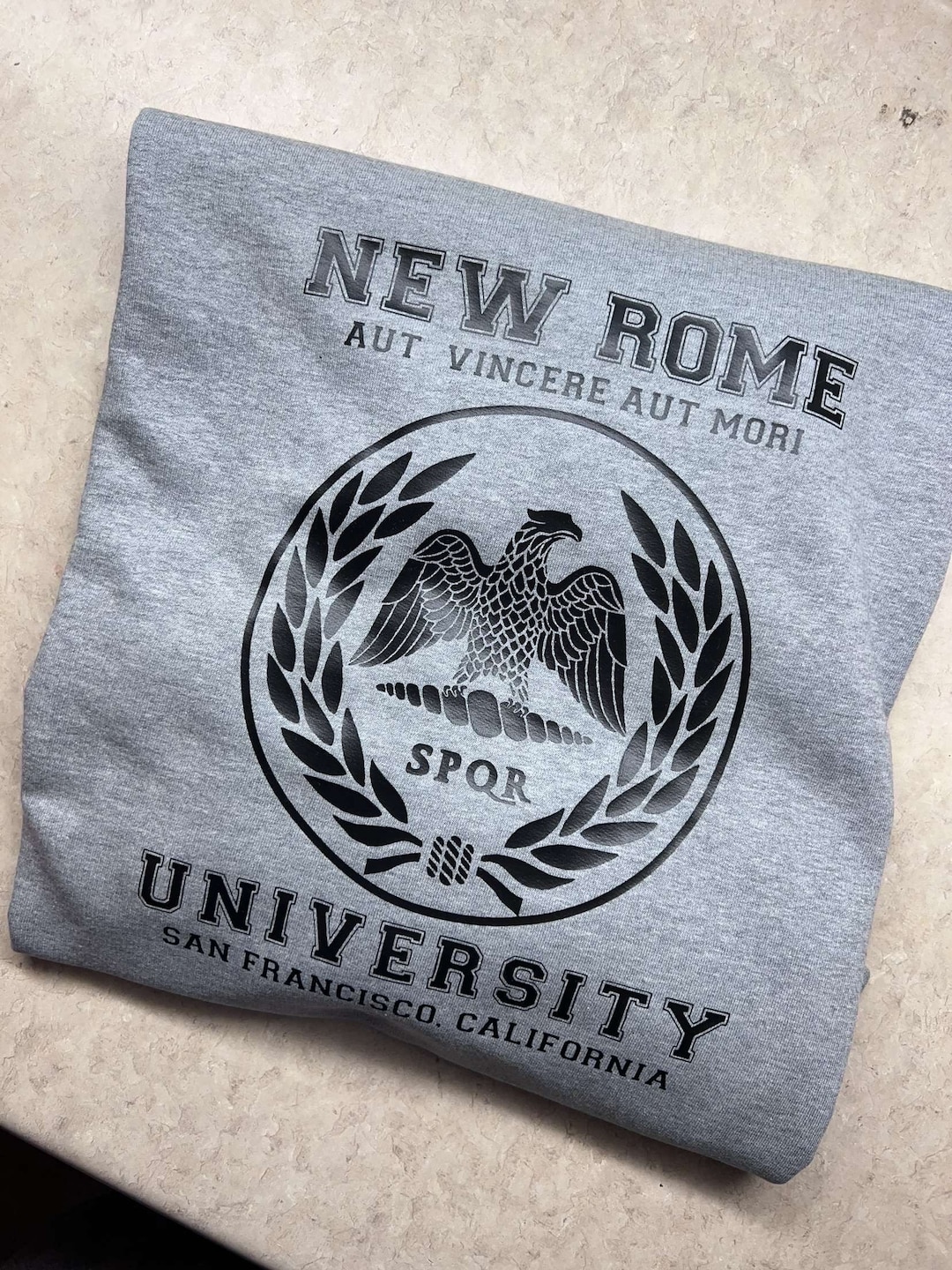 Percy Jackson New Rome University Collegiate Sweater - Etsy