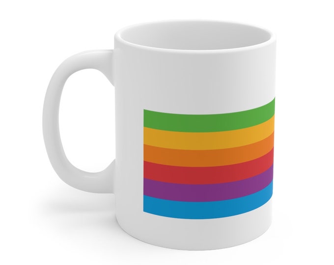 Apple 2 II Mac Macintosh Rainbow V2 Logo Kiss-cut Stickers - Etsy