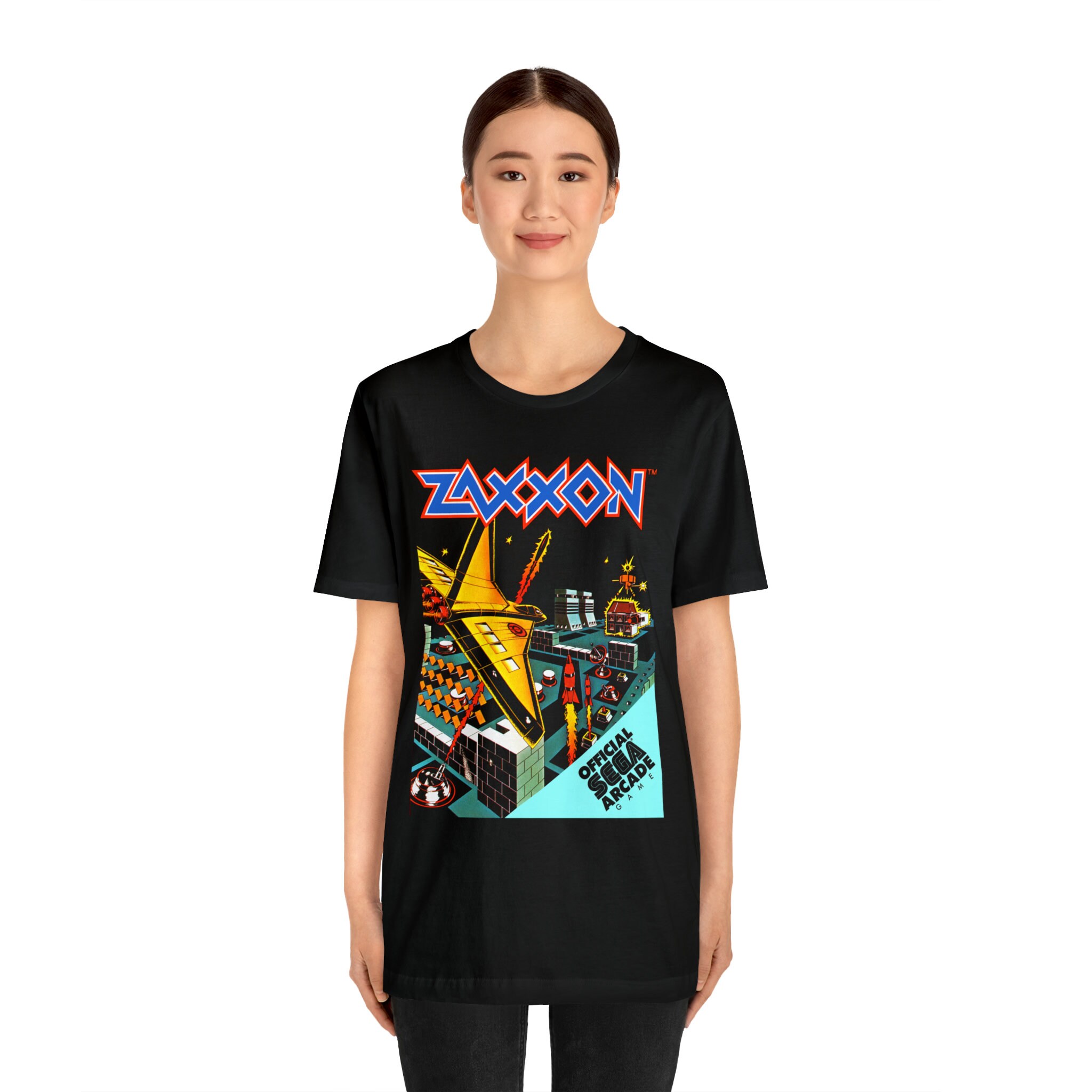 Zaxxon Sega Arcade T-shirt - Etsy