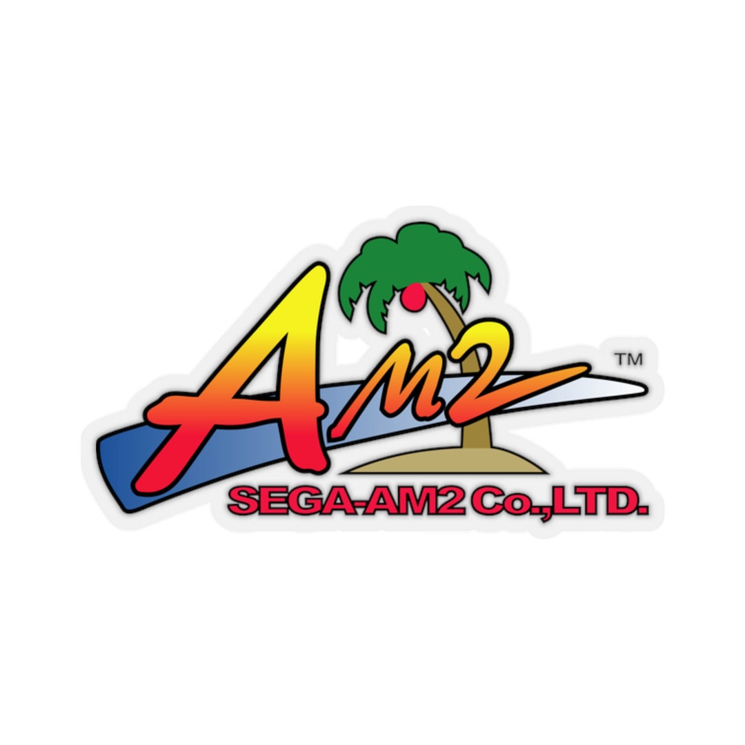 Sega AM2 Logo Kiss-cut Stickers - Etsy