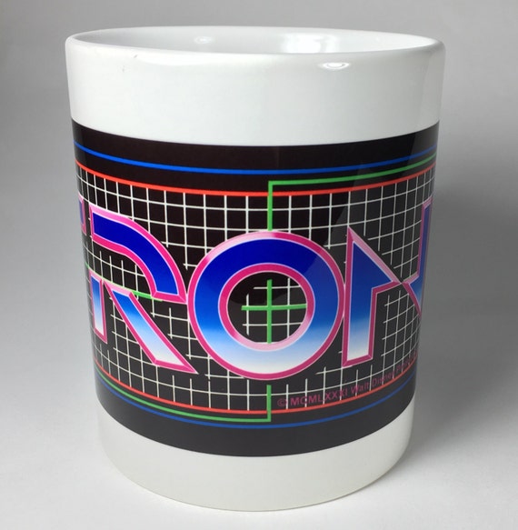 Items similar to Tron Arcade Ceramic Coffee Cup Mug Bally Midway 11 oz ...