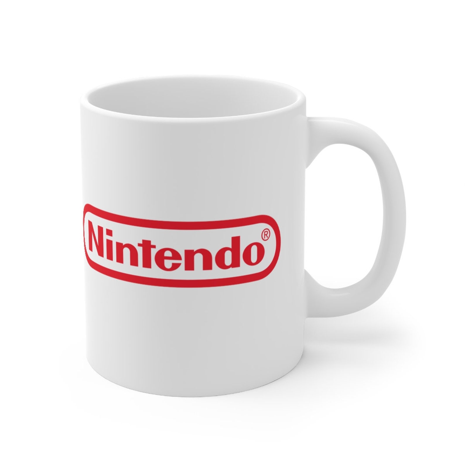 Nintendo NES Logo Videogame Ceramic Coffee Mug 11 Oz - Etsy
