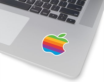 Apple Logo Stickers - Etsy