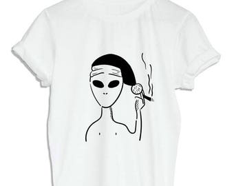 Middle finger alien | Etsy