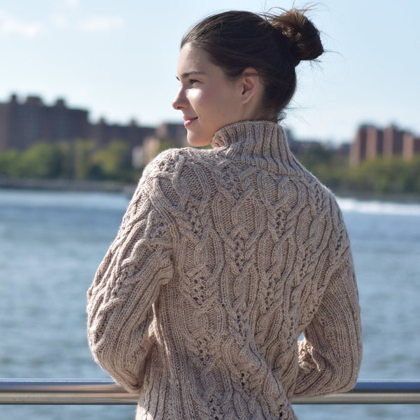 Hand Knit Sweater - Etsy