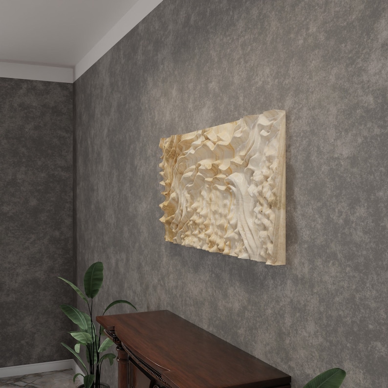 Unique CNC Wall Art, STL File, 3D Panel for CNC Carving, Wall Decor ...