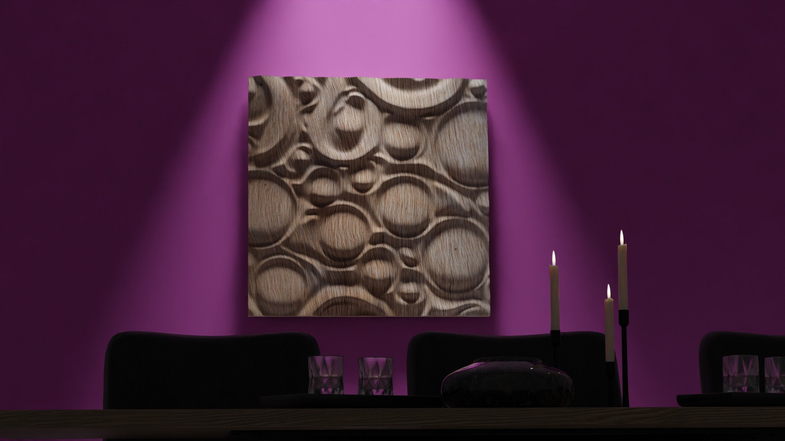 Unique 3D Panel for CNC Carving, STL File, Wall Decor - Etsy