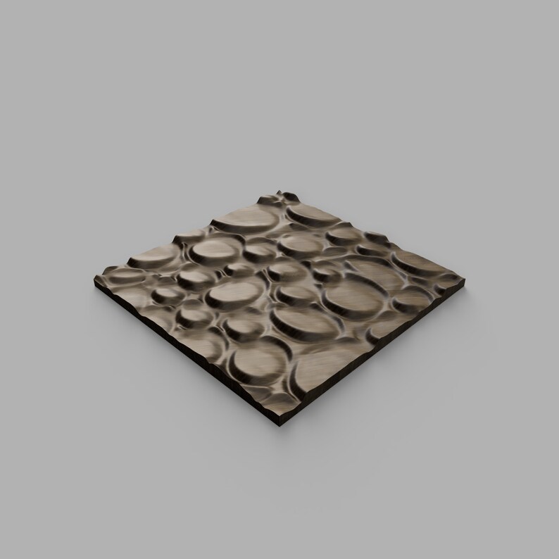 CNC File for Wood 3d STL Wall Panel Decor Wavy Waves Model - Etsy