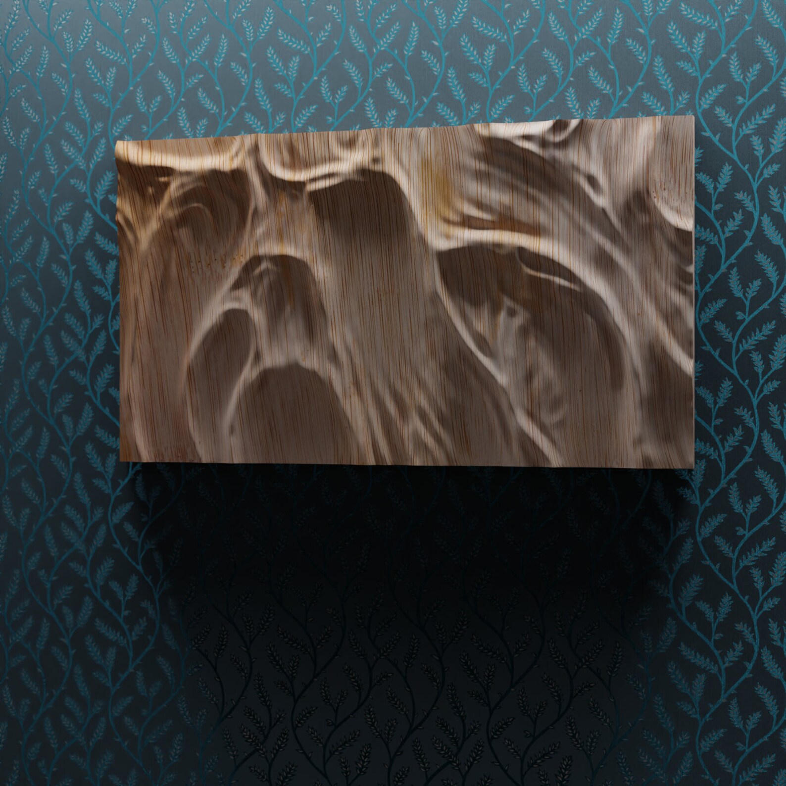 Unique 3D Panel for CNC Carving, STL File, Wall Decor - Etsy