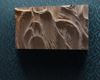 Unique CNC Wall Art STL File 3D Panel for CNC Carving Wall - Etsy