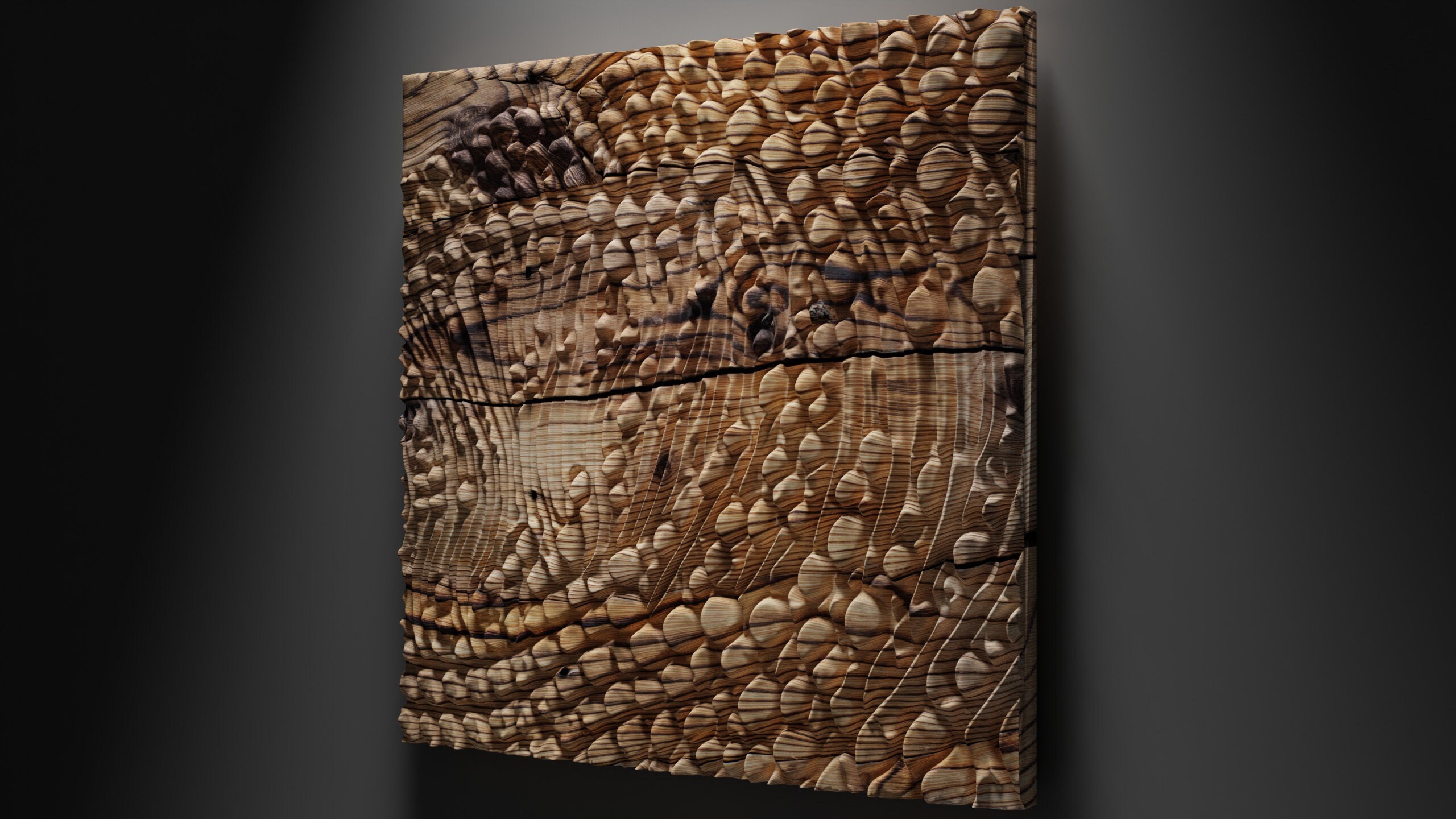 Unique 3D Panel for CNC Carving, STL File, Wall Decor - Etsy