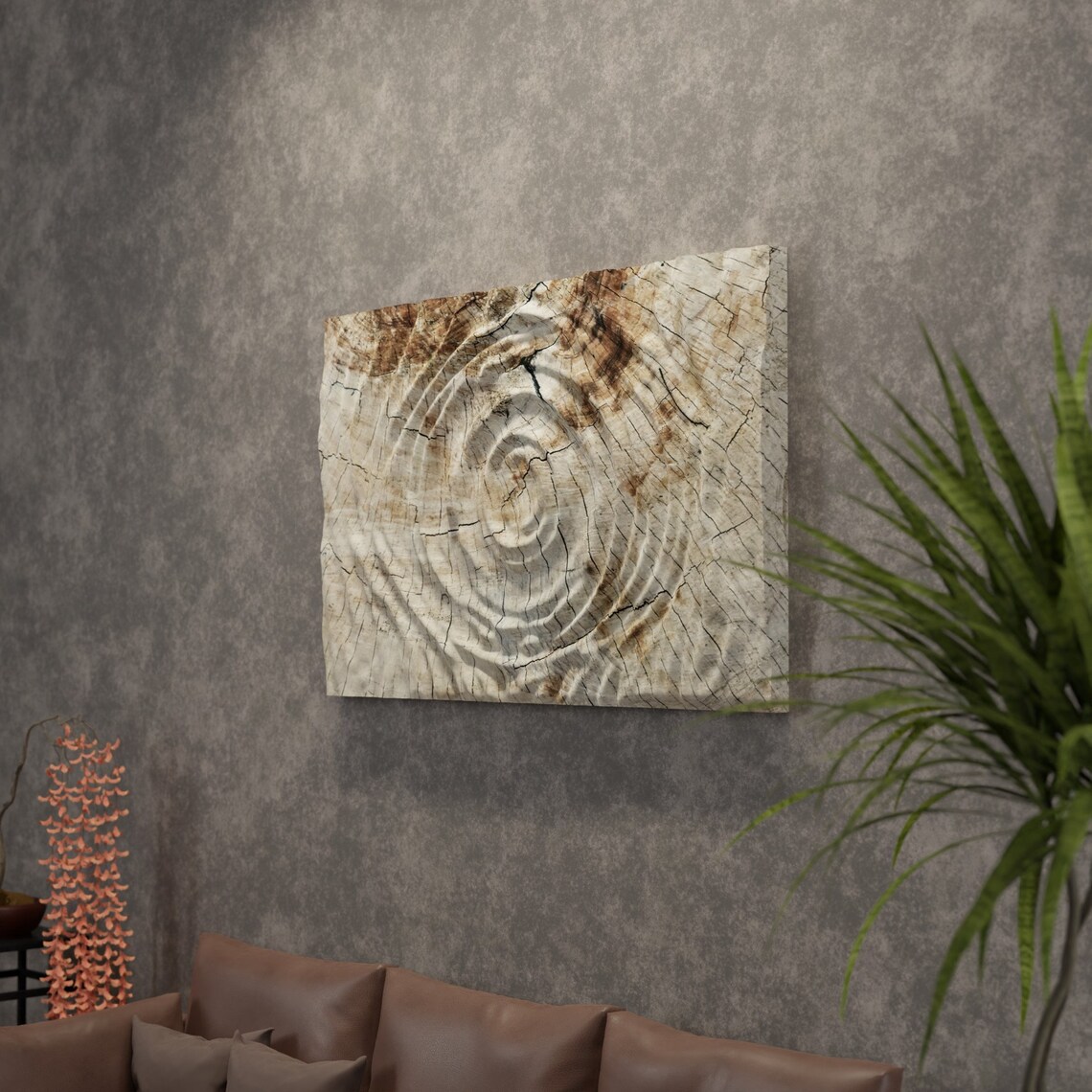 3d STL File, Wall Panel Decor, Wavy Model for CNC Carving or 3D Print ...