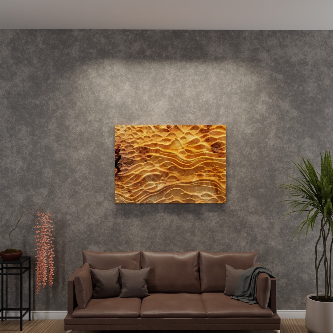 3d STL File, Abstract Wall Panel Decor, Wavy Model for CNC Carving - Etsy