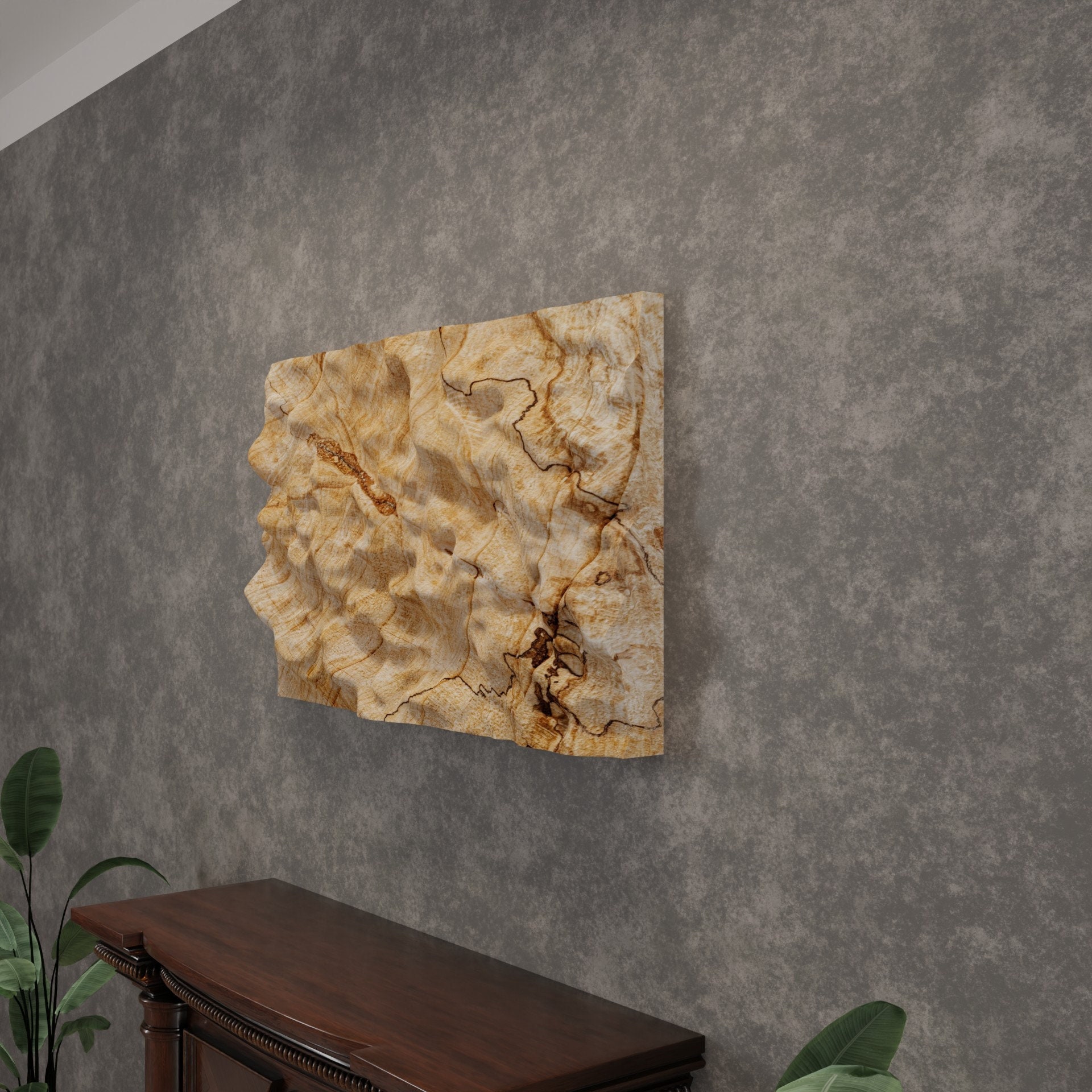 Unique CNC Wall Art, STL File, 3D Panel for CNC Carving, Wall Decor ...