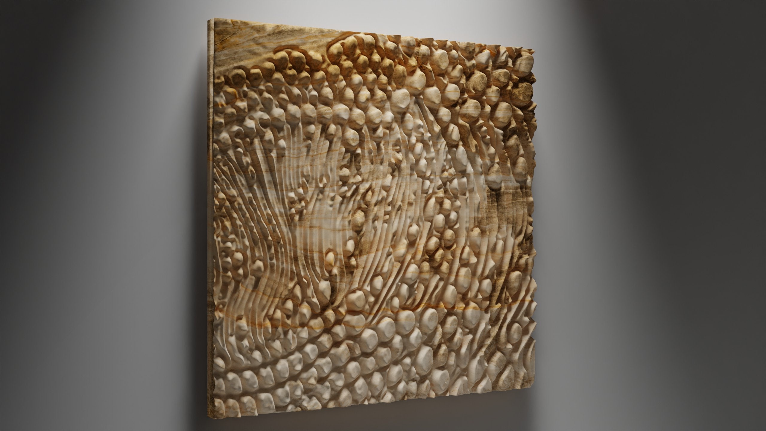 Unique 3D Panel for CNC Carving, STL File, Wall Decor - Etsy