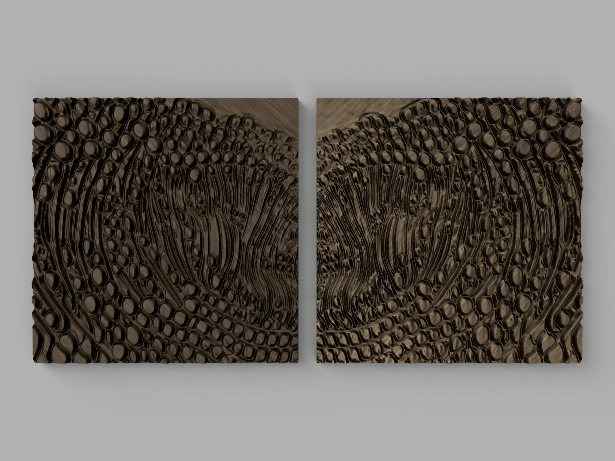 Unique 3D Panel for CNC Carving, STL File, Wall Decor - Etsy