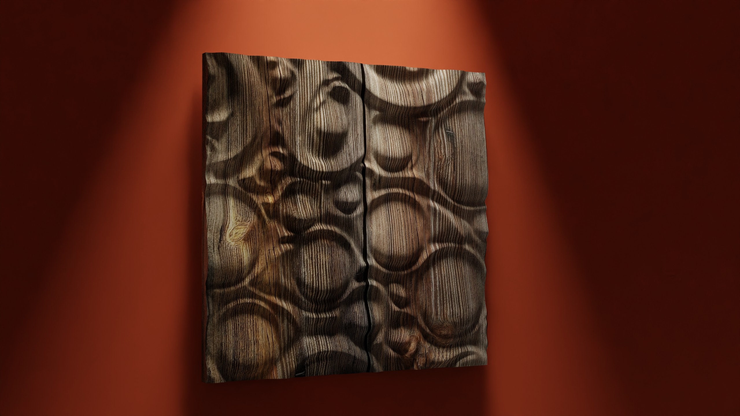 Unique 3D Panel for CNC Carving, STL File, Wall Decor - Etsy