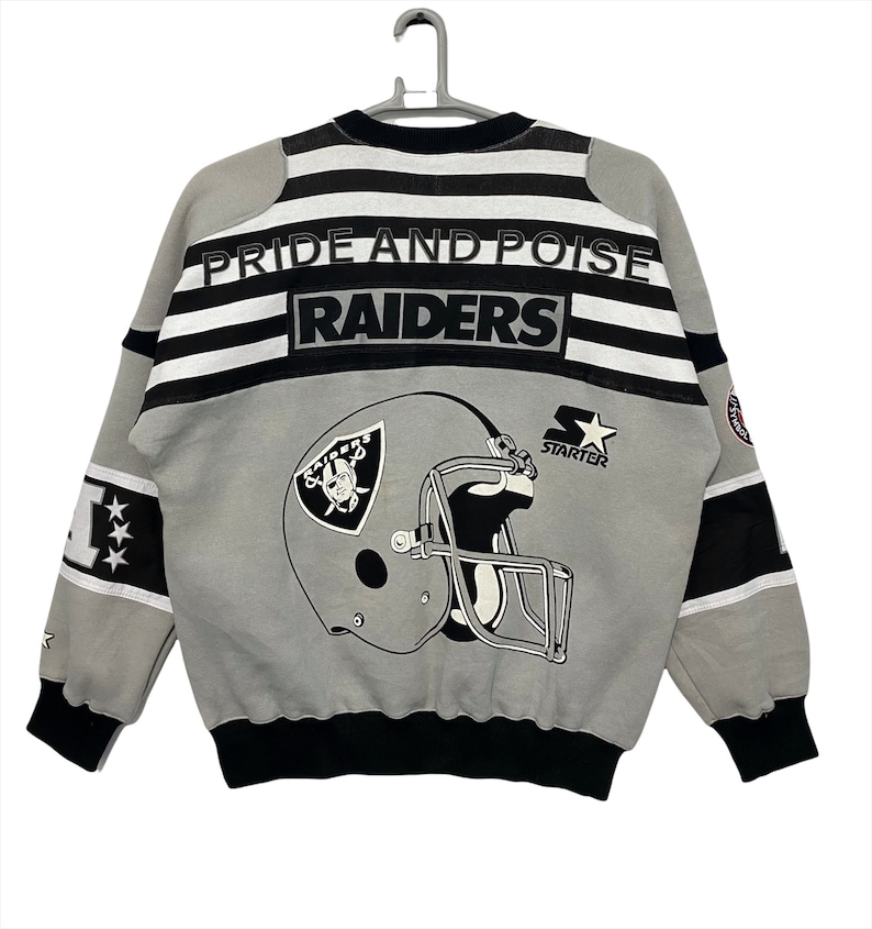 Vintage Rare 90s Los Angeles Raiders Pride and Poise Raiders by Starter ...