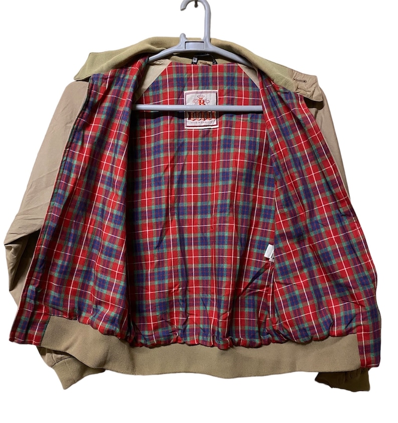 Vintage Baracuta Harrington Jacket Made in England Brown Colour Opti ...