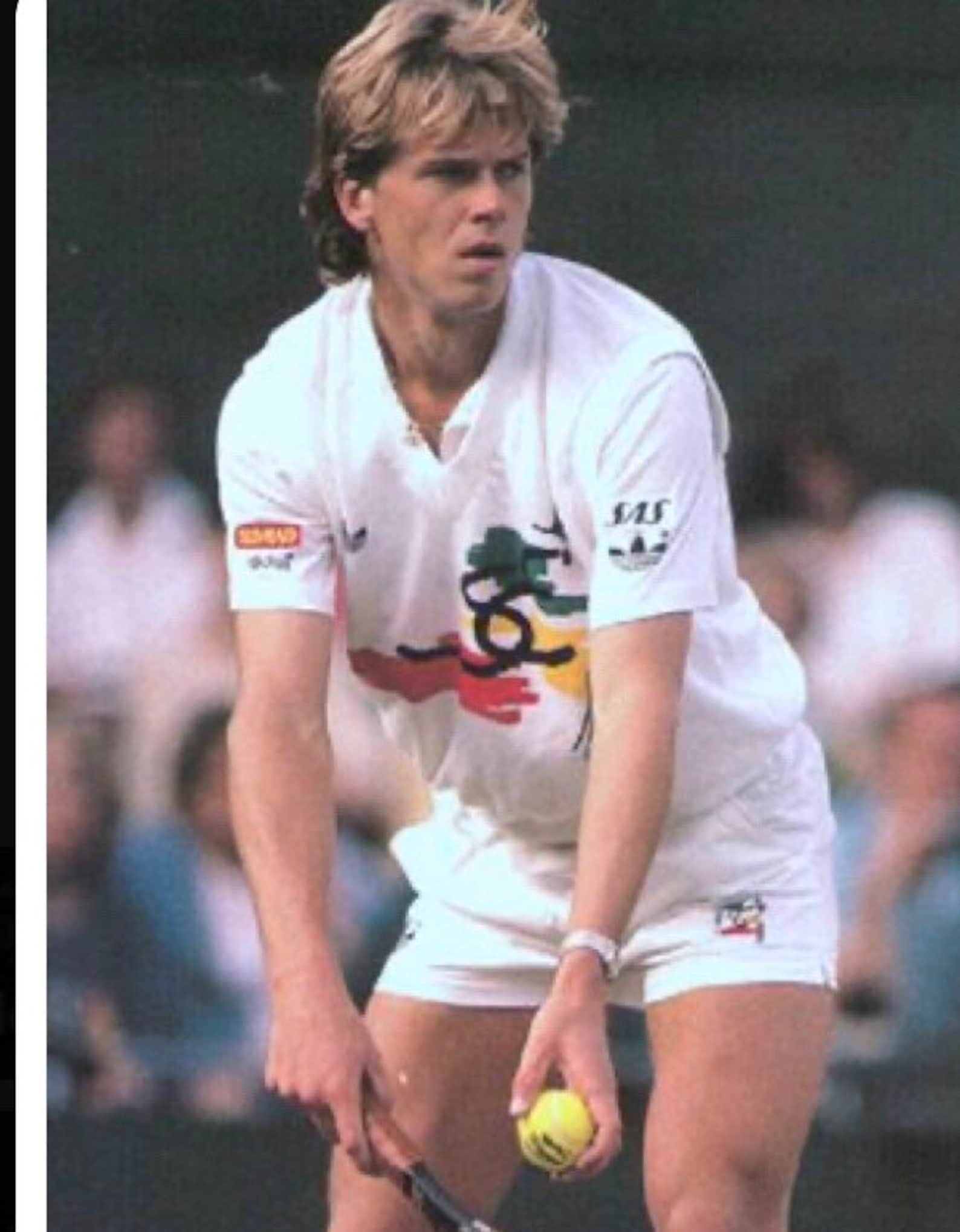 Vintage Adidas Stefan Edberg Tennis Player Casual Tennis - Etsy