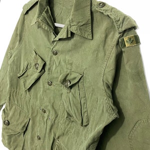 Vintage 80s Canadian Army Combat Jacket - Etsy