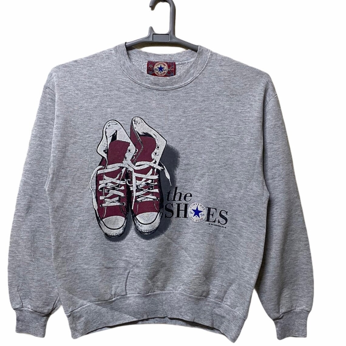 Vintage 1994 Converse All Star Chuck Taylor the Shoes Sweatshirt M Size - Etsy
