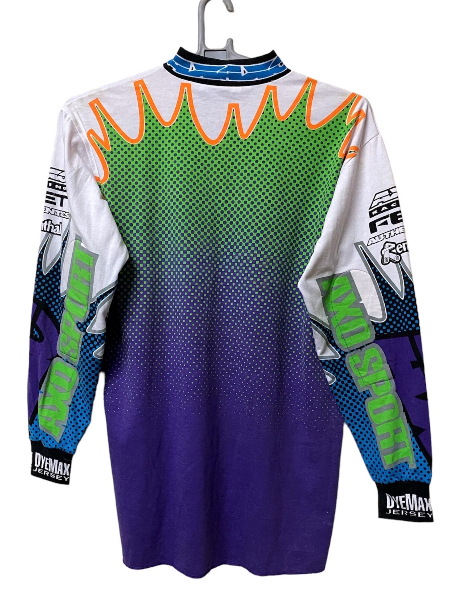 Vintage AXO Sport Racing Team Shirt Motocross Moto-x Race Jersey ...