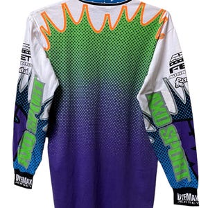 Vintage AXO Sport Racing Team Shirt Motocross Moto-x Race Jersey ...