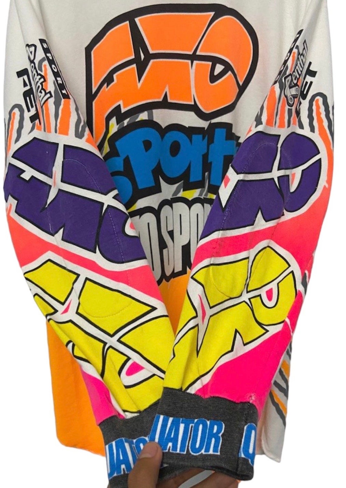 Vintage AXO Sport Racing Team Shirt Motocross Moto-x Race Jersey ...