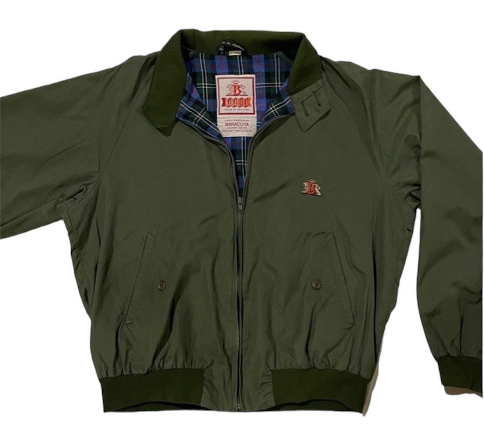 Vintage Limited Edition 80s G9 Baracuta Harrington Jacket Made in ...