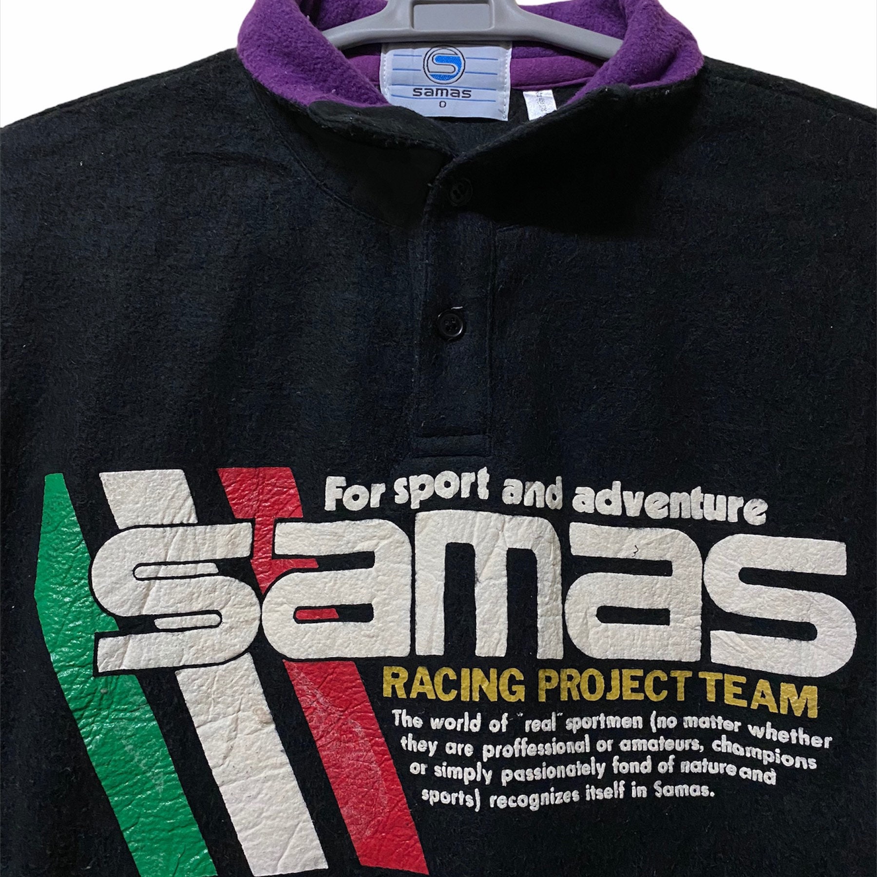 90s Rare Vintage SAMAS Racing Project Team Sweatshirt - Etsy
