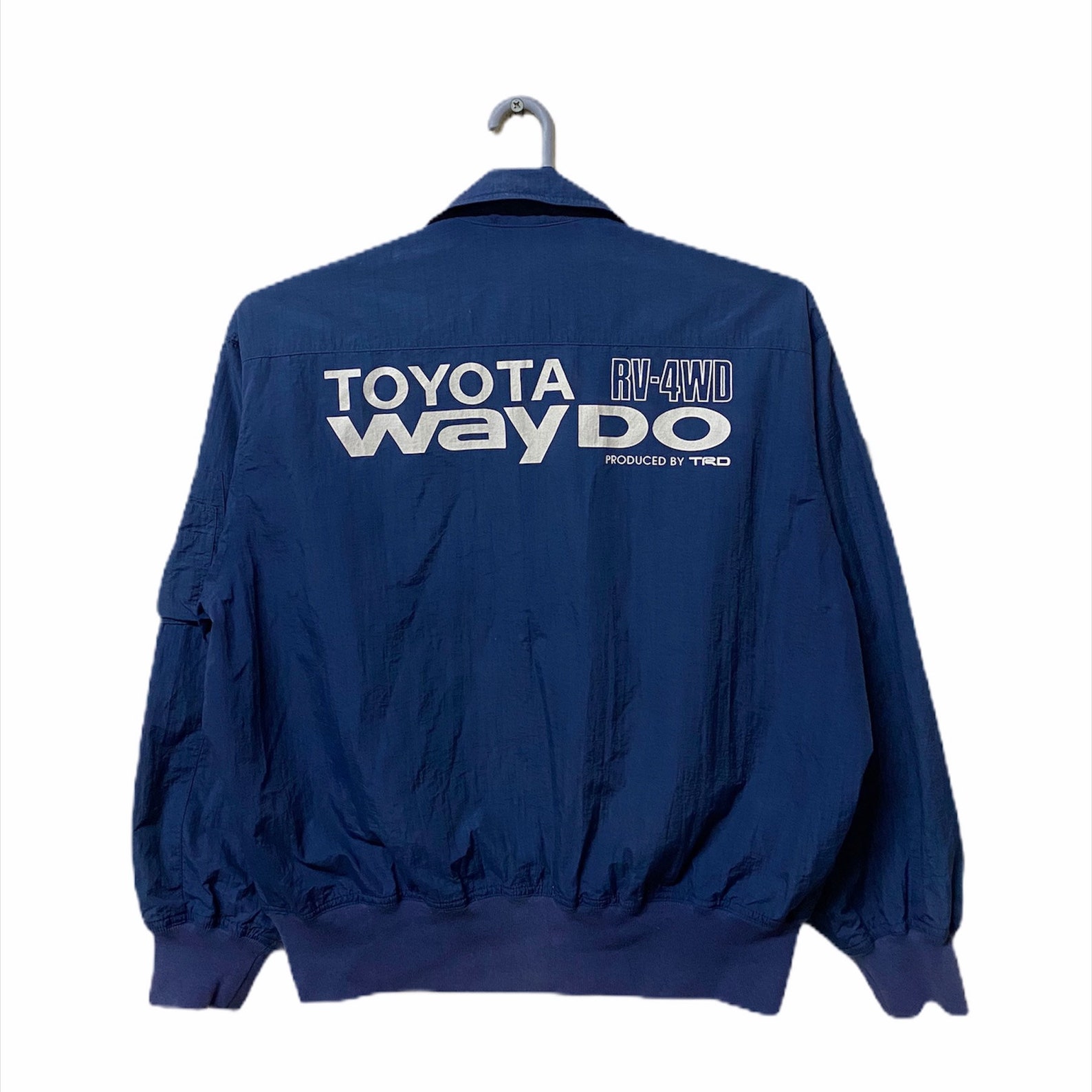 Vintage Toyota Waydo Rv-4wd TRD Motor Sport Racing Team Bomber Zipper ...