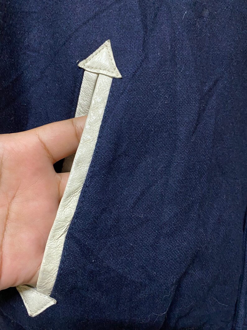 Vintage Hang Ten Letterman Jacket Wool Leather Varsity Patches Hockey ...