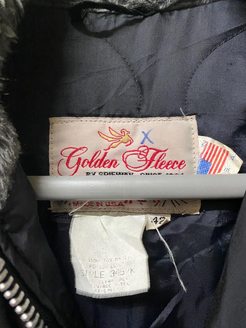 Vintage USN Deck Jacket Golden Fleece by Spiewak Size 42 Usa Made - Etsy